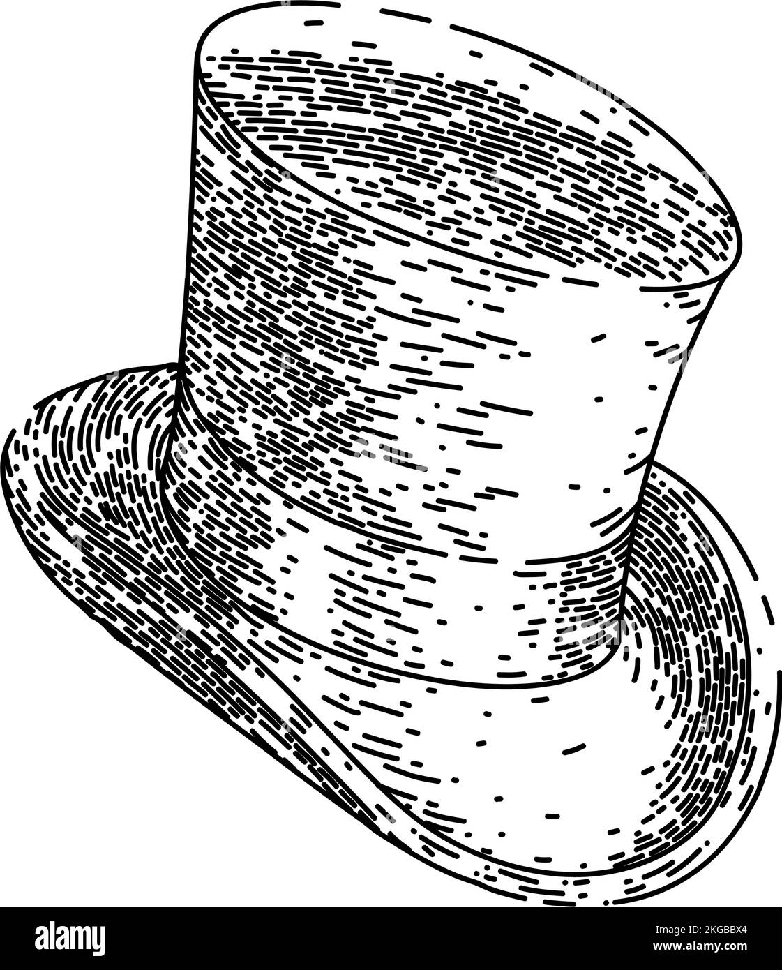 gentleman hat sketch hand drawn vector Stock Vector Image & Art - Alamy