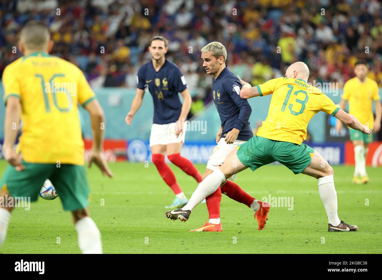 Antoine Griezmann of France during the FIFA World Cup 2022, Group D ...