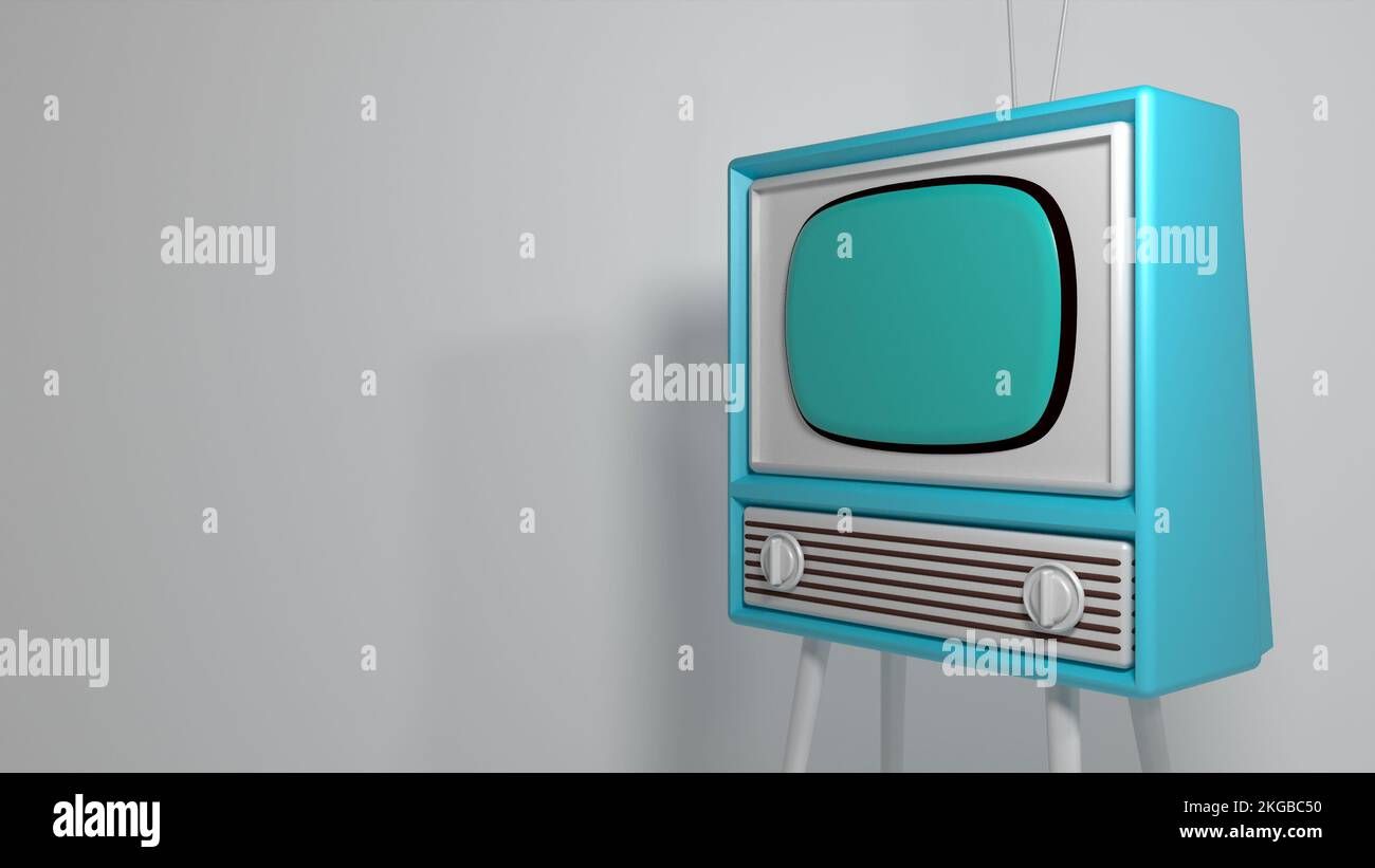 Old tv side view hi-res stock photography and images - Alamy