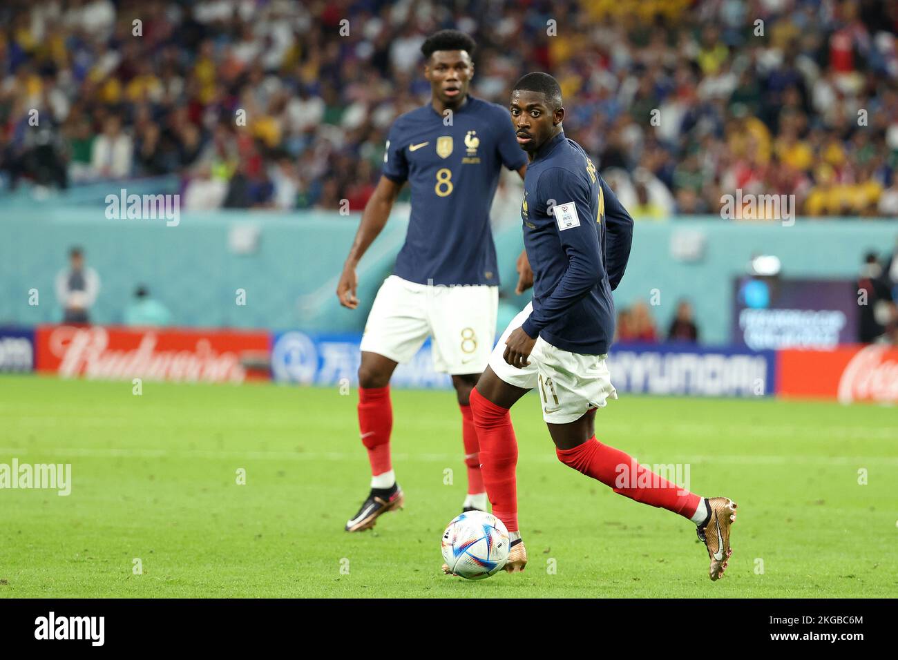 Ousmane Dembele of France during the FIFA World Cup 2022, Group D ...