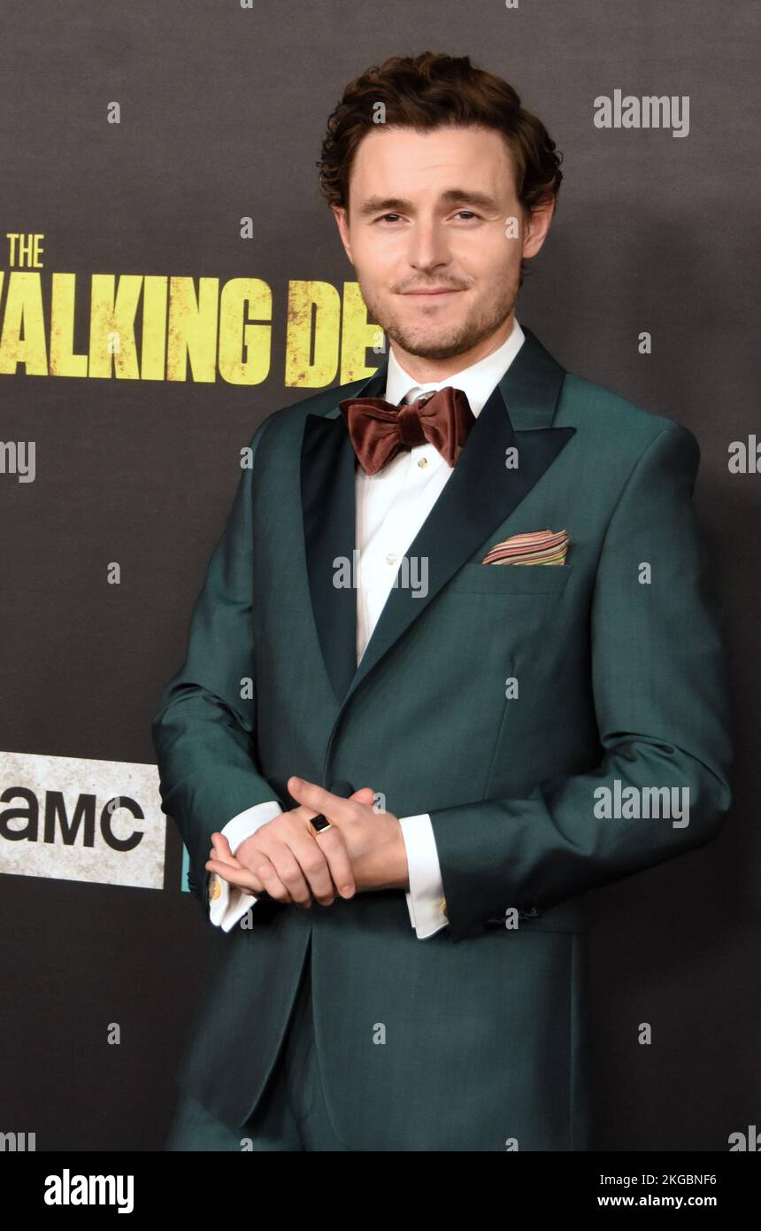 Los Angeles, California, USA 20th November 2022 Actor Callan McAujiffe ...