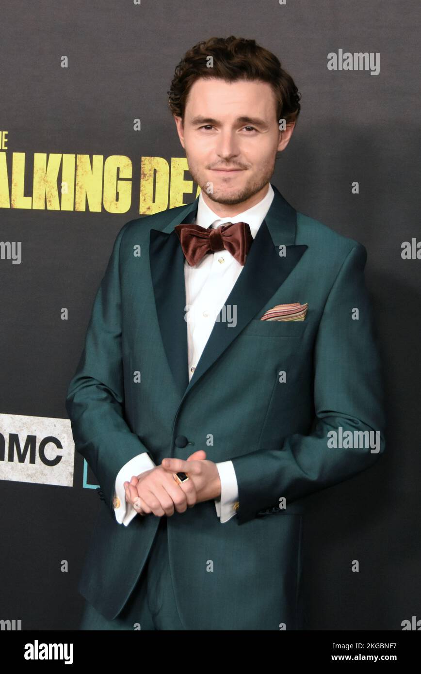 Los Angeles, California, USA 20th November 2022 Actor Callan McAujiffe ...