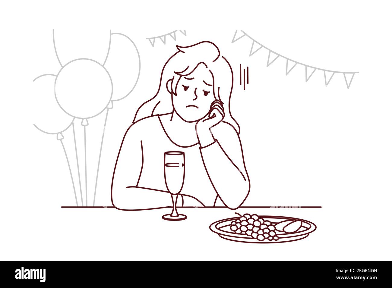 Boring party Stock Vector Images - Alamy