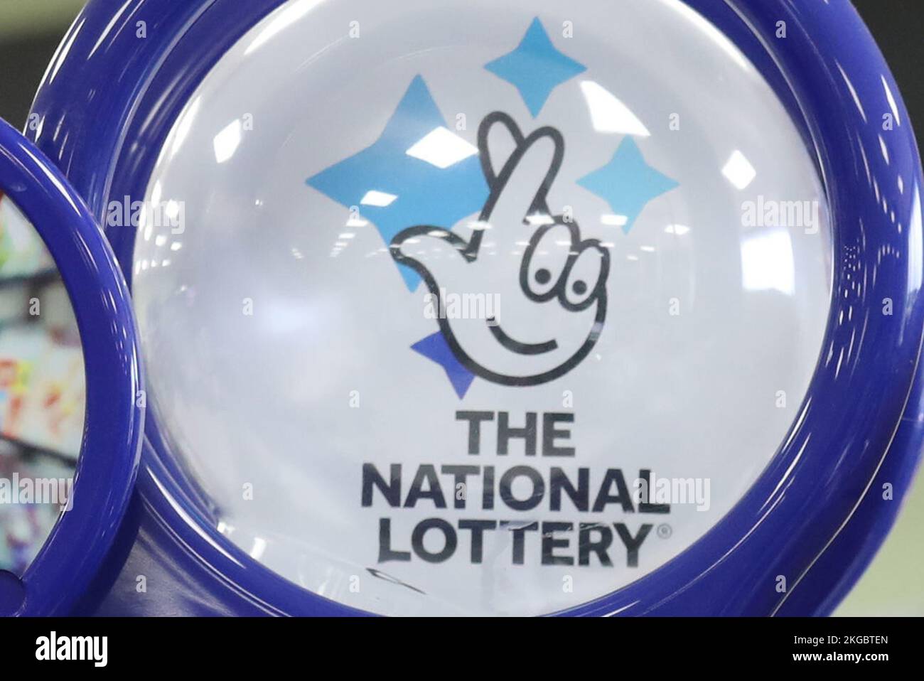 File photo dated 02/08/18 of a National Lottery sign, as outgoing ...