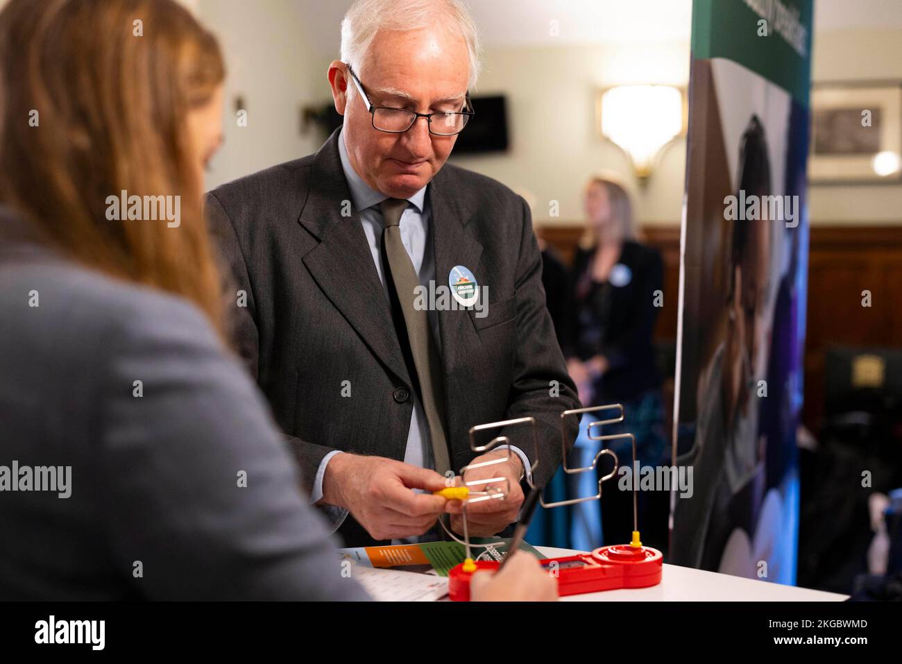 EDITORIAL USE ONLY Daniel Zeichner MP, Shadow Minister for Environment ...
