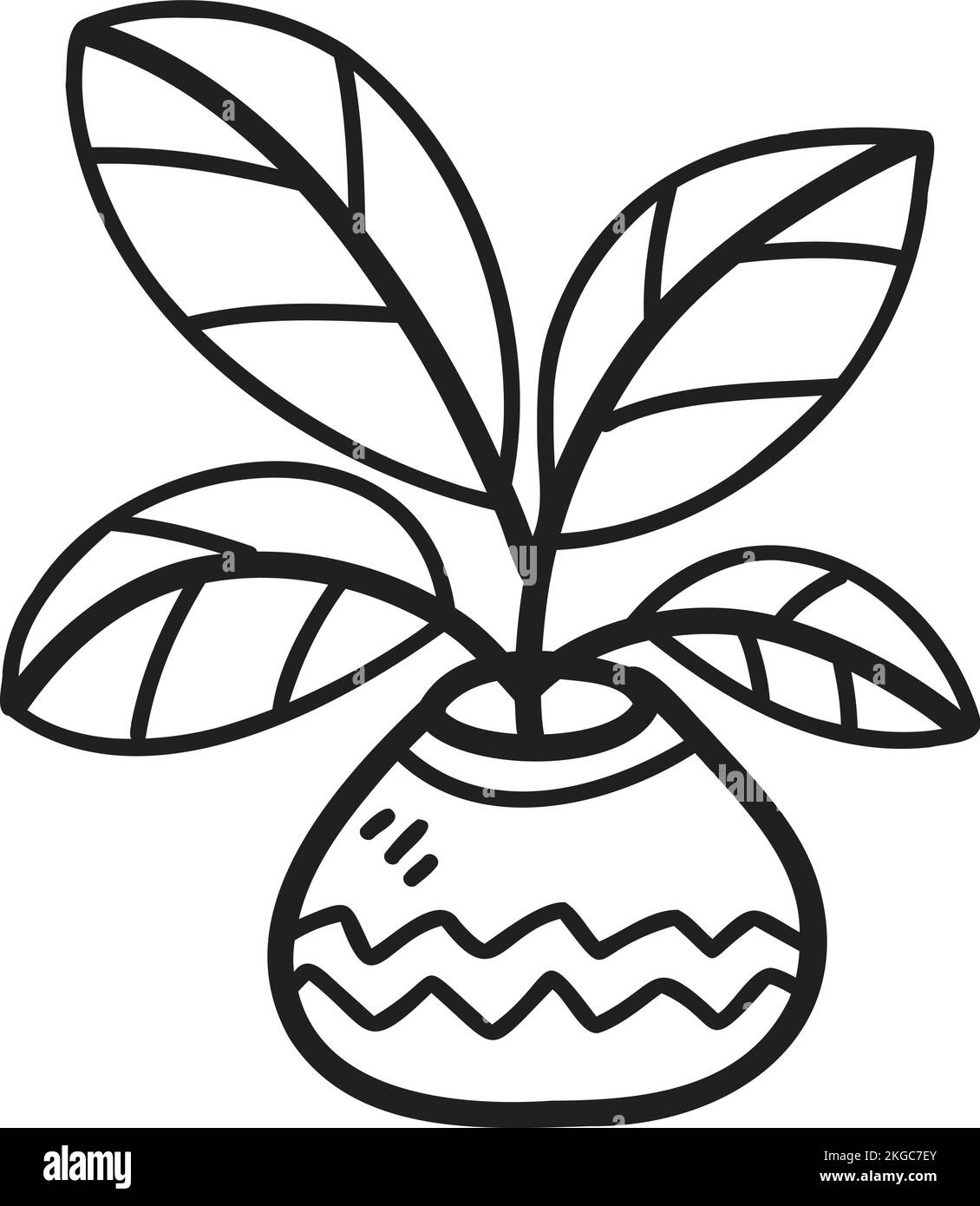 Wave cactus Stock Vector Images - Alamy