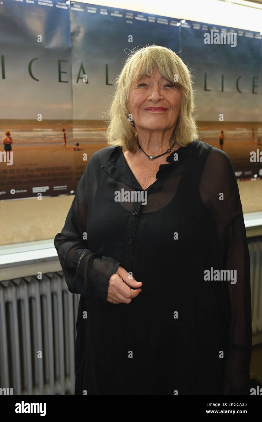 Cologne, Germany. 22nd Nov, 2022. Journalist Alice Schwarzer poses at ...