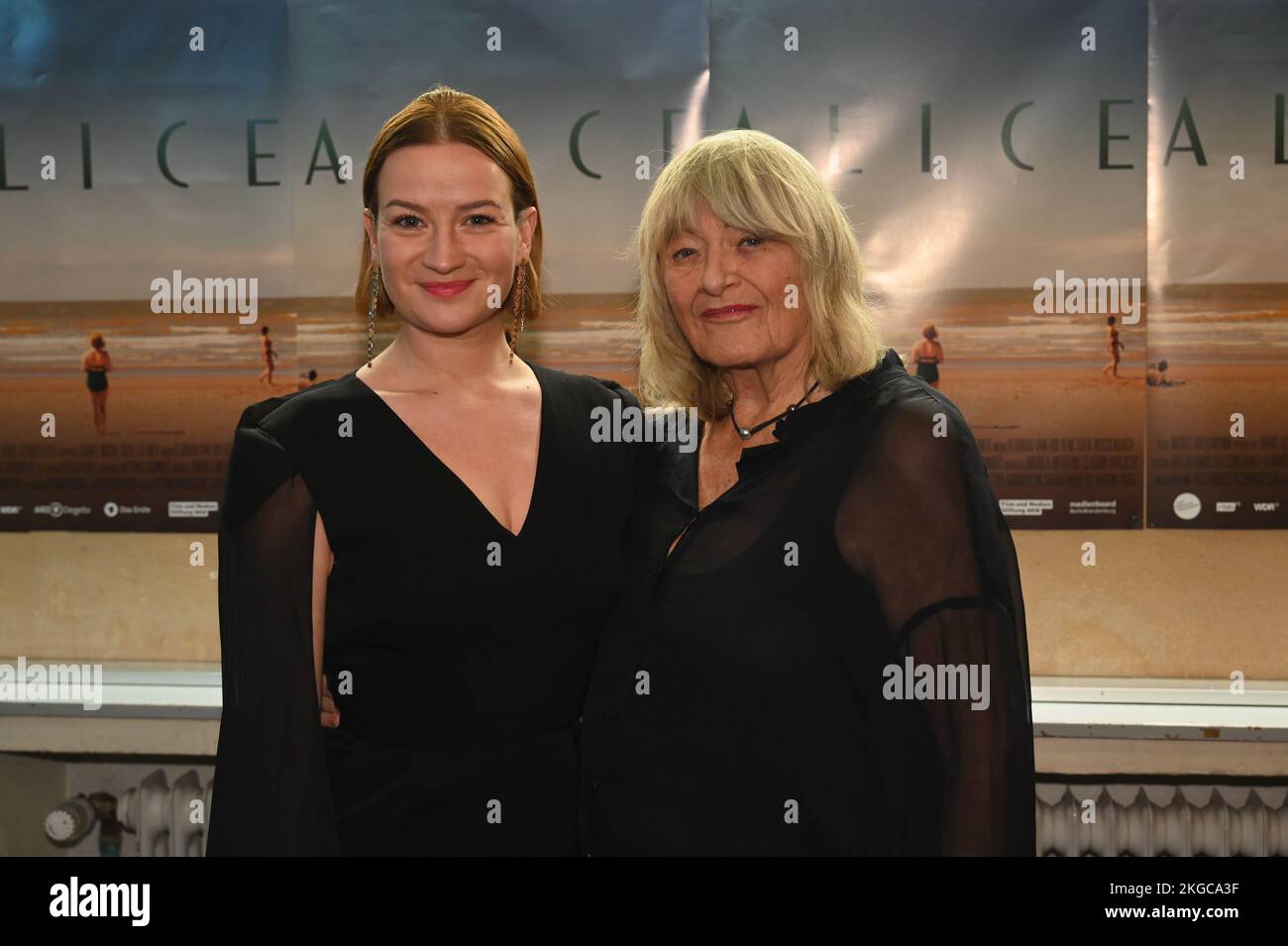 Cologne, Germany. 22nd Nov, 2022. Actress Nina Gummich ( plays Alice ...