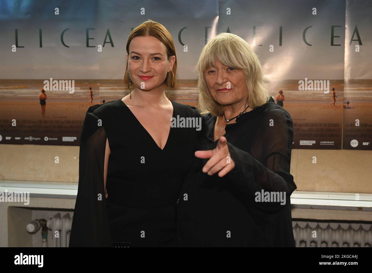 Cologne, Germany. 22nd Nov, 2022. Actress Nina Gummich ( plays Alice ...