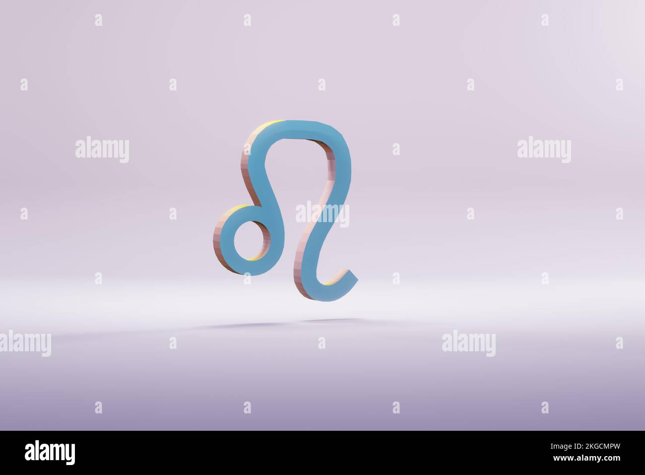 Beautiful illustration blue zodiac Leo symbol icons on a bright pink ...
