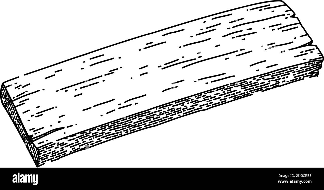 plank wood sketch hand drawn vector Stock Vector Image & Art - Alamy
