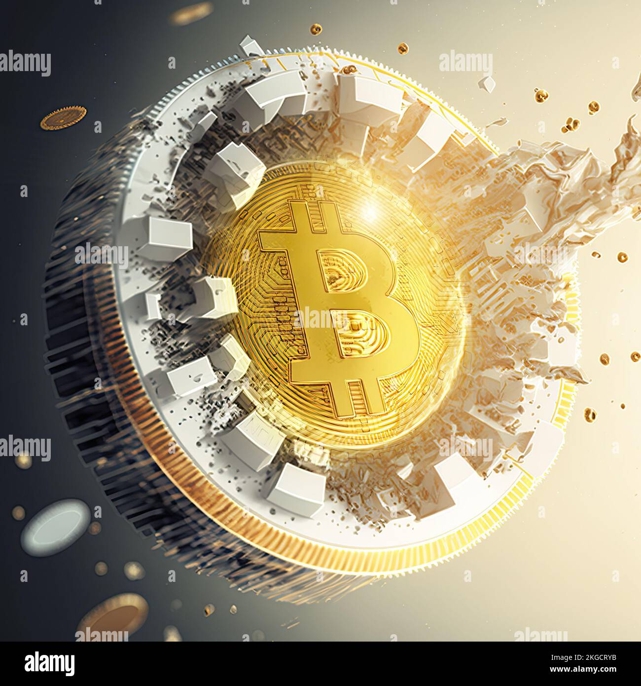 Exploded bubble hi-res stock photography and images - Alamy