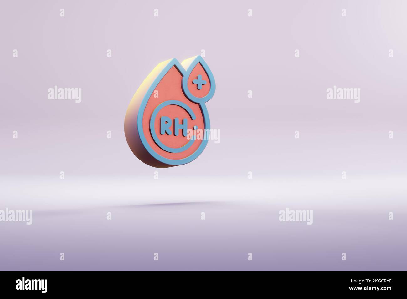 Beautiful illustration blue Blood donation symbol icons on a bright ...