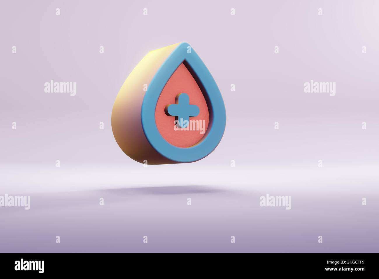 Beautiful illustration blue donation symbol icons on a bright pink ...