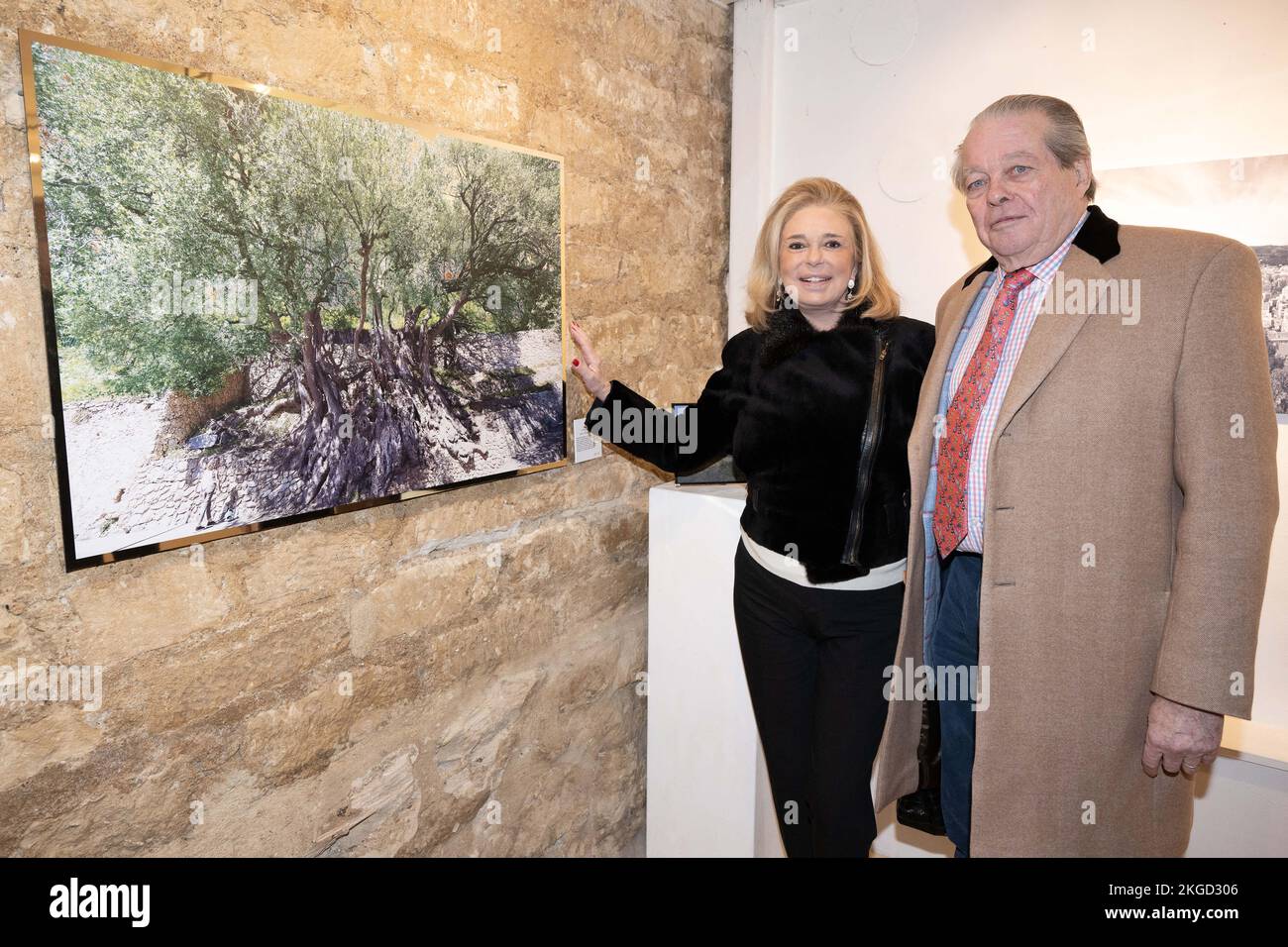 France, Paris, November 22, 2022, Prince Michel d’Orleans and his wife ...