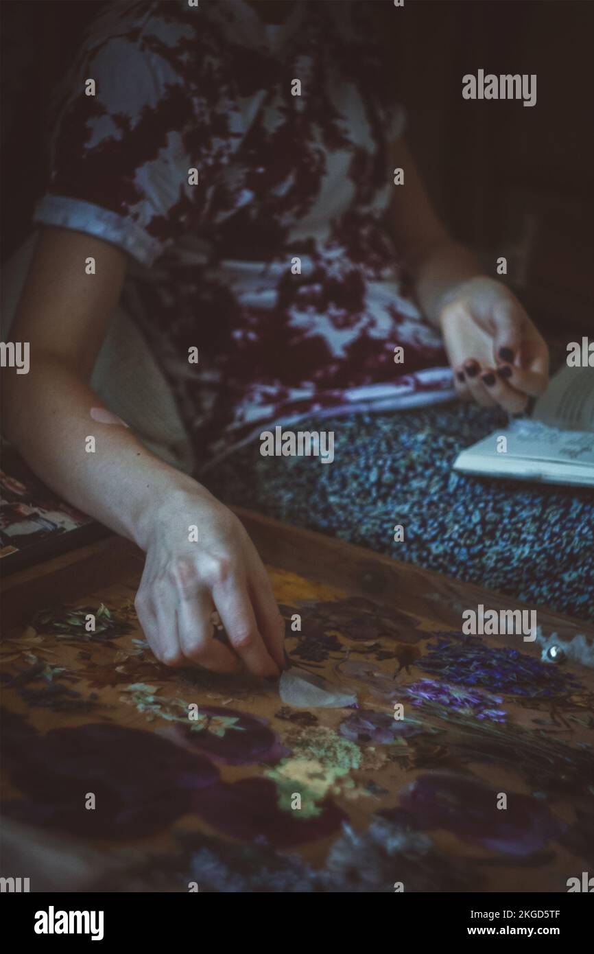 Close up create piece of art concept photo Stock Photo - Alamy