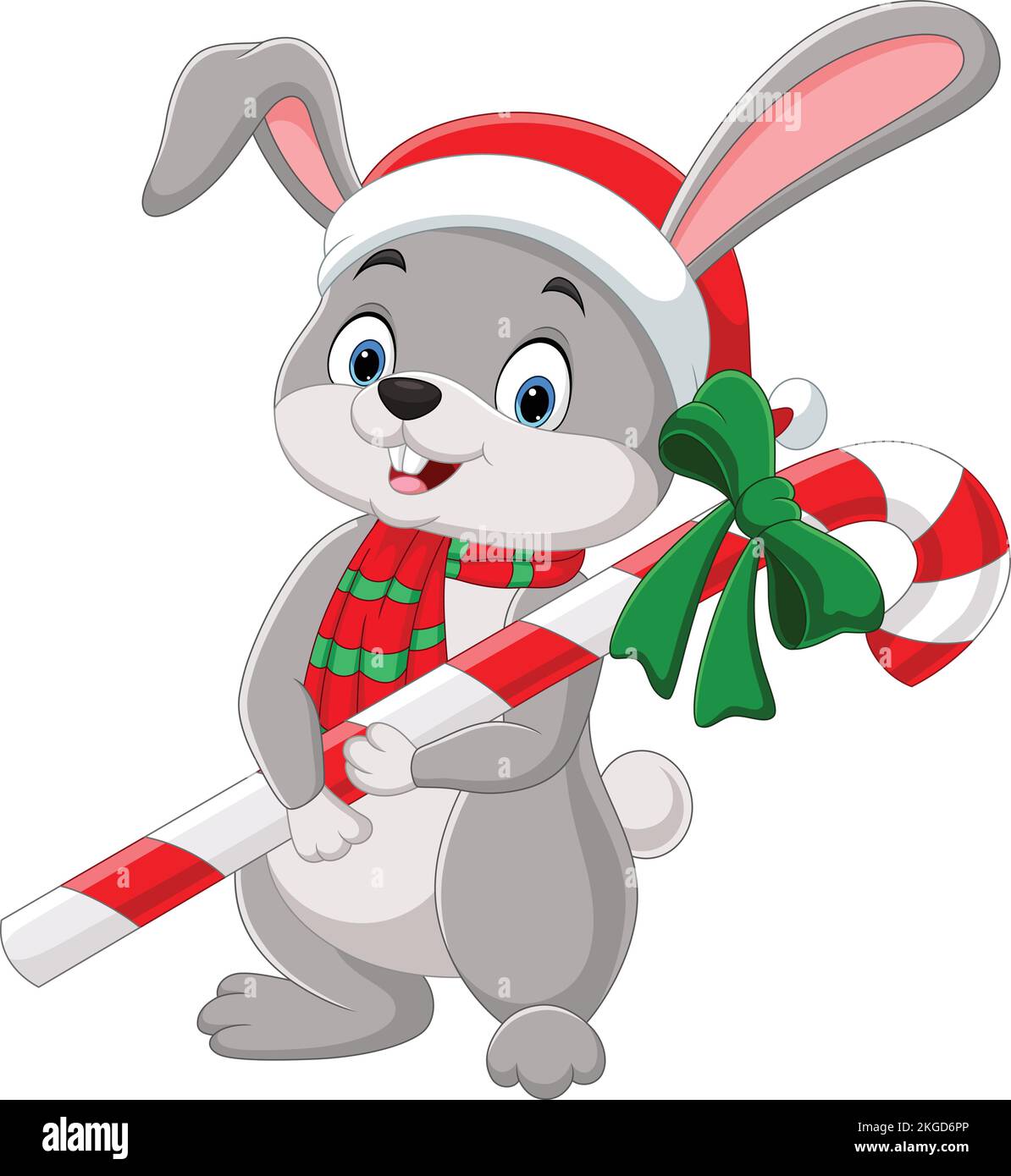 Rabbit wearing santa hat hi-res stock photography and images - Alamy