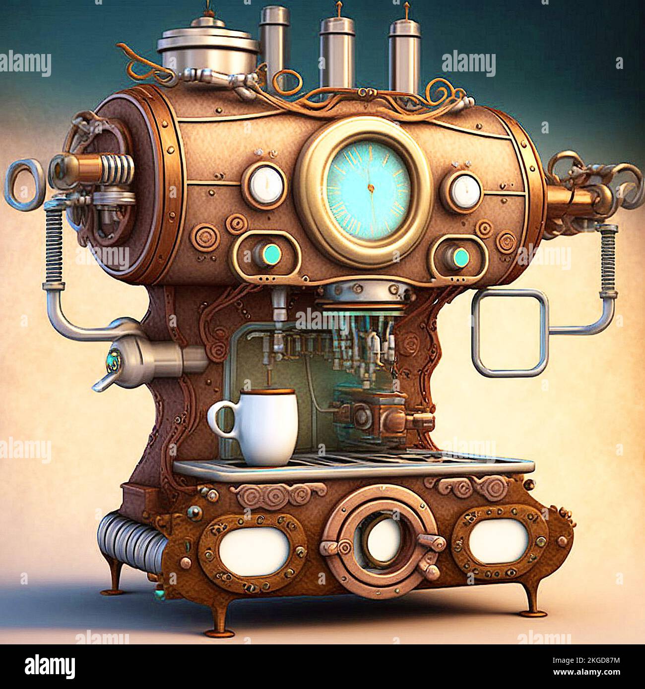 Retro steampunk hi-res stock photography and images - Alamy