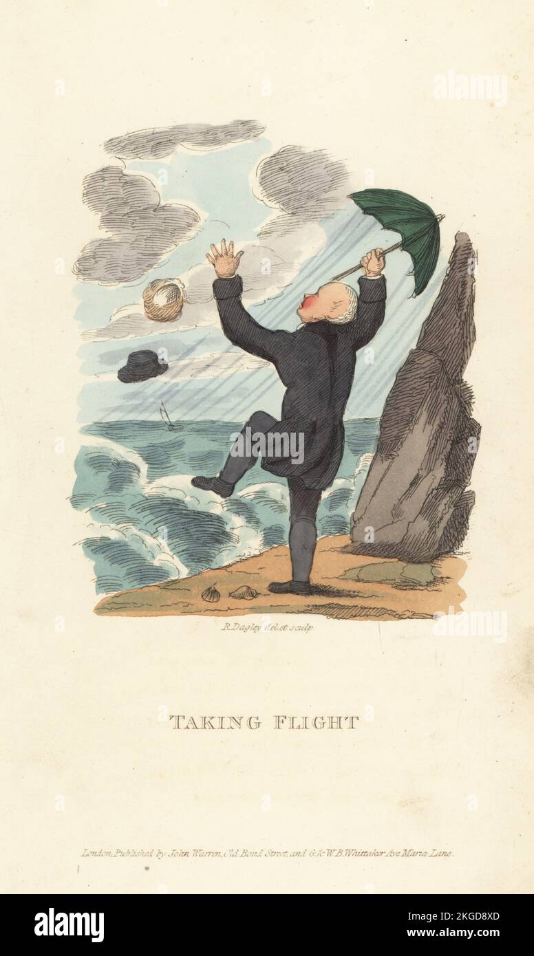 Wind gale humour hi-res stock photography and images - Alamy