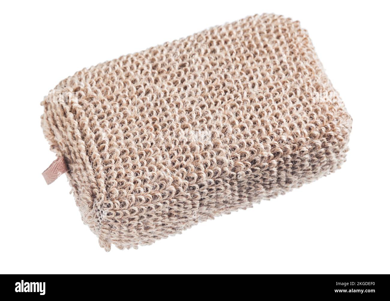 Body scrubber isolated on white Stock Photo - Alamy