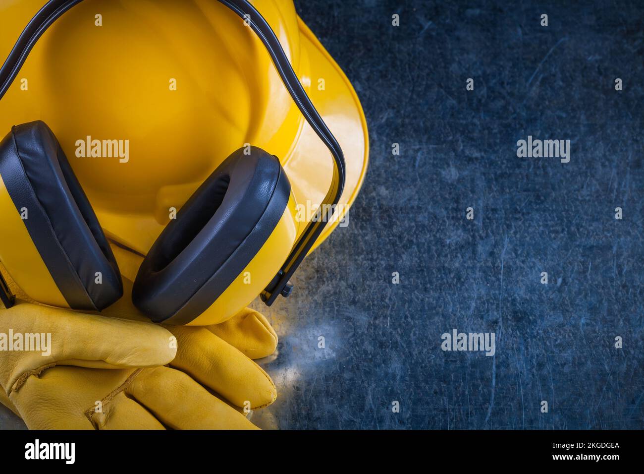 Building helmet noise reduction headphones and leather protective ...