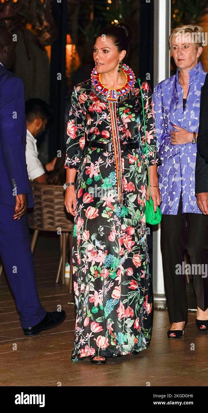 Nairobi, Kenya 20221122.Crown Princess Victoria of Sweden during the ...