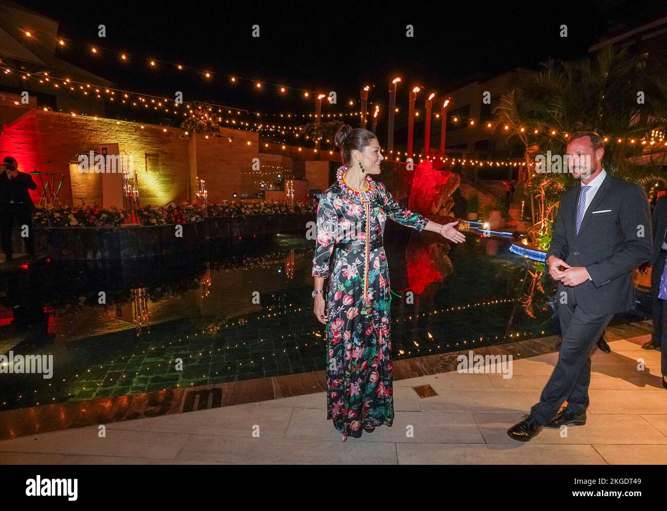 Nairobi, Kenya 20221122.Crown Princess Victoria of Sweden and Crown ...