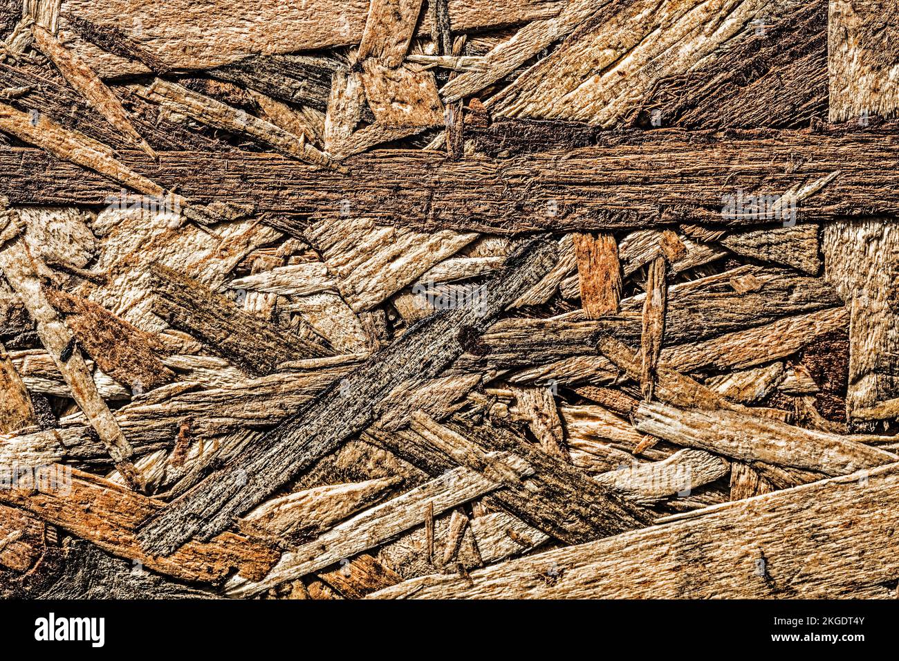 Compressed construction wood horizontal view Stock Photo - Alamy