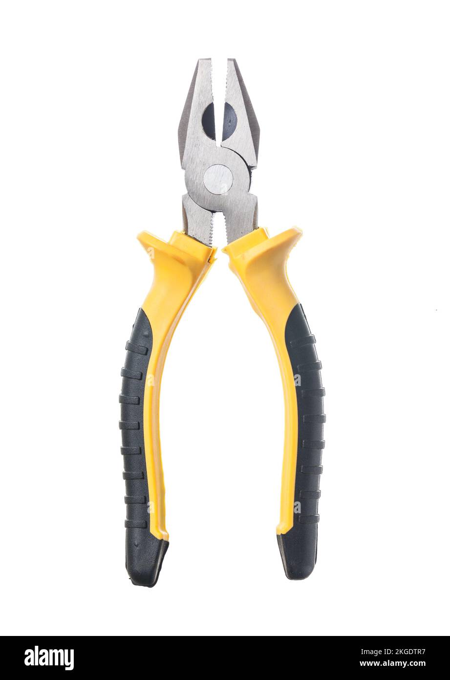 Construction pliers isolated on white Stock Photo - Alamy
