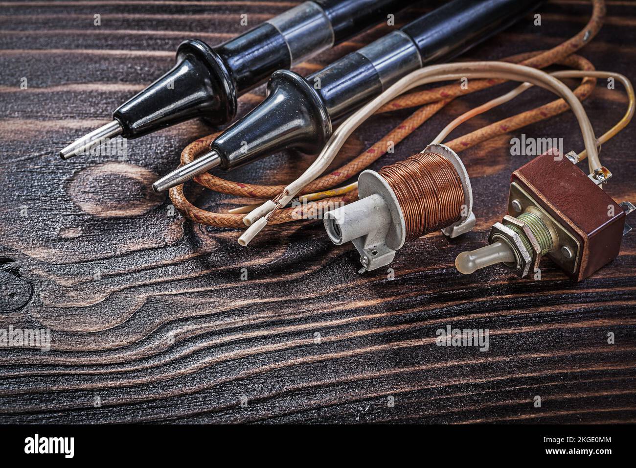 Electric toggle switch vintage electrical tester transformer with ...