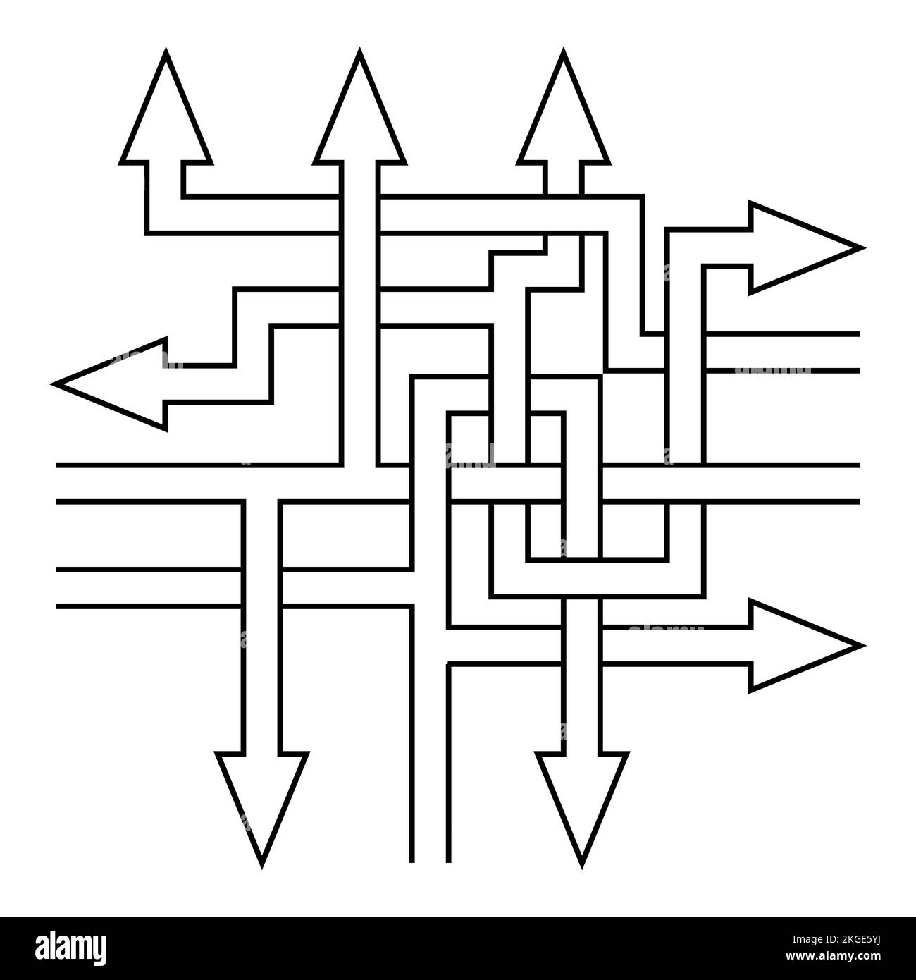 Multiple signpost Stock Vector Images - Alamy