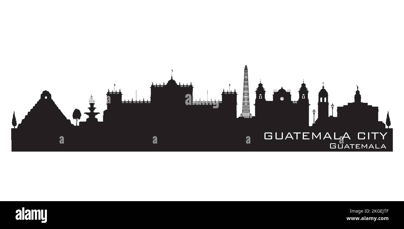 Guatemala city guatemala detailed Stock Vector Images - Alamy