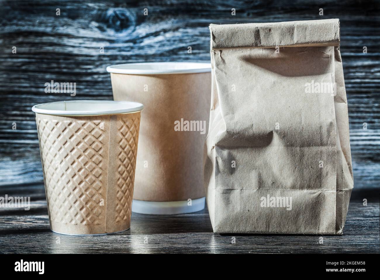 Vintage paper cups hi-res stock photography and images - Alamy