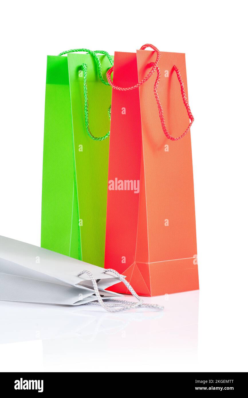 paper bags isolated Stock Photo - Alamy