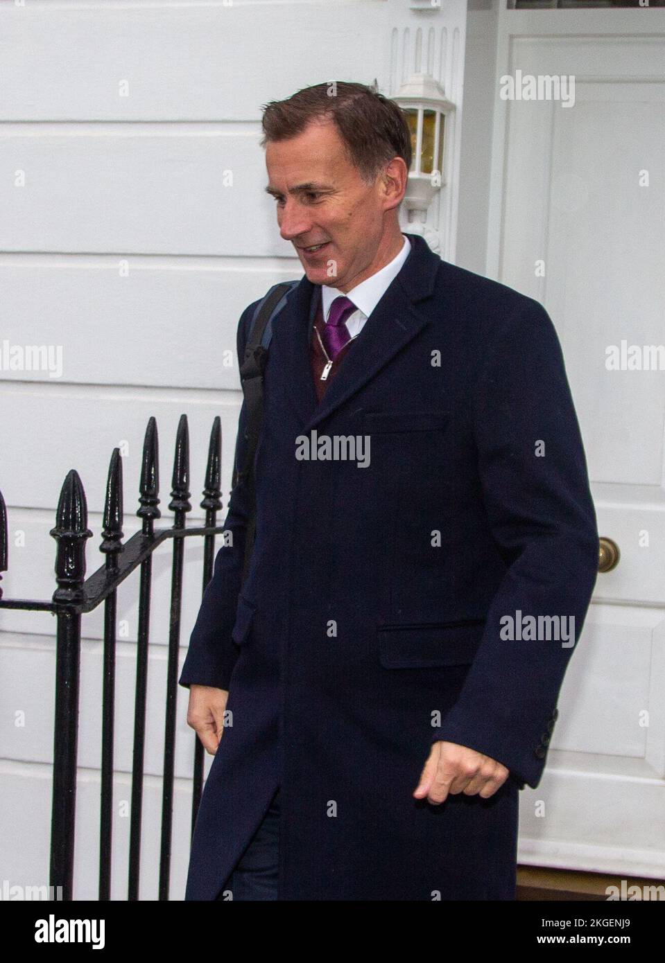 London, England, UK. 23rd Nov, 2022. Chancellor of the Exchequer JEREMY ...