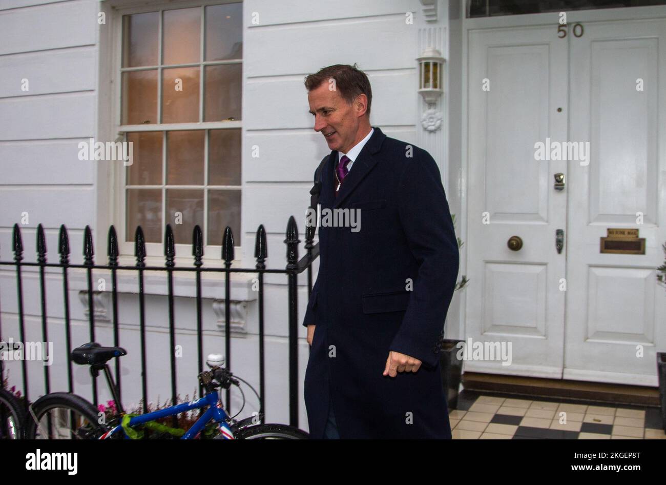 London, England, UK. 23rd Nov, 2022. Chancellor of the Exchequer JEREMY ...