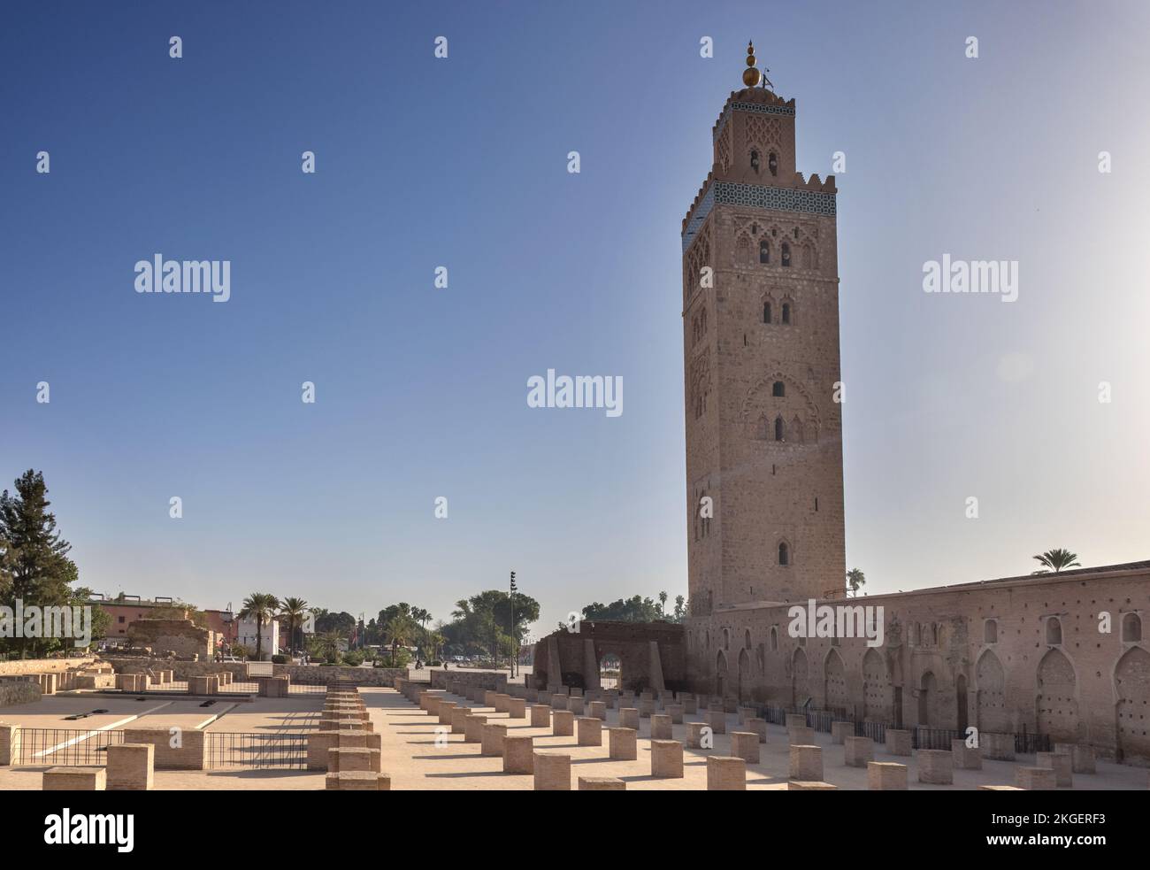 the largest mosque in marrakesh the koutoubia mosque was founded in ...