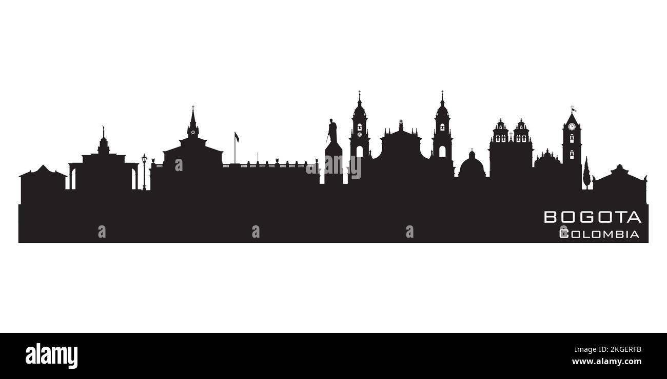 Colombia bogota downtown Stock Vector Images - Alamy