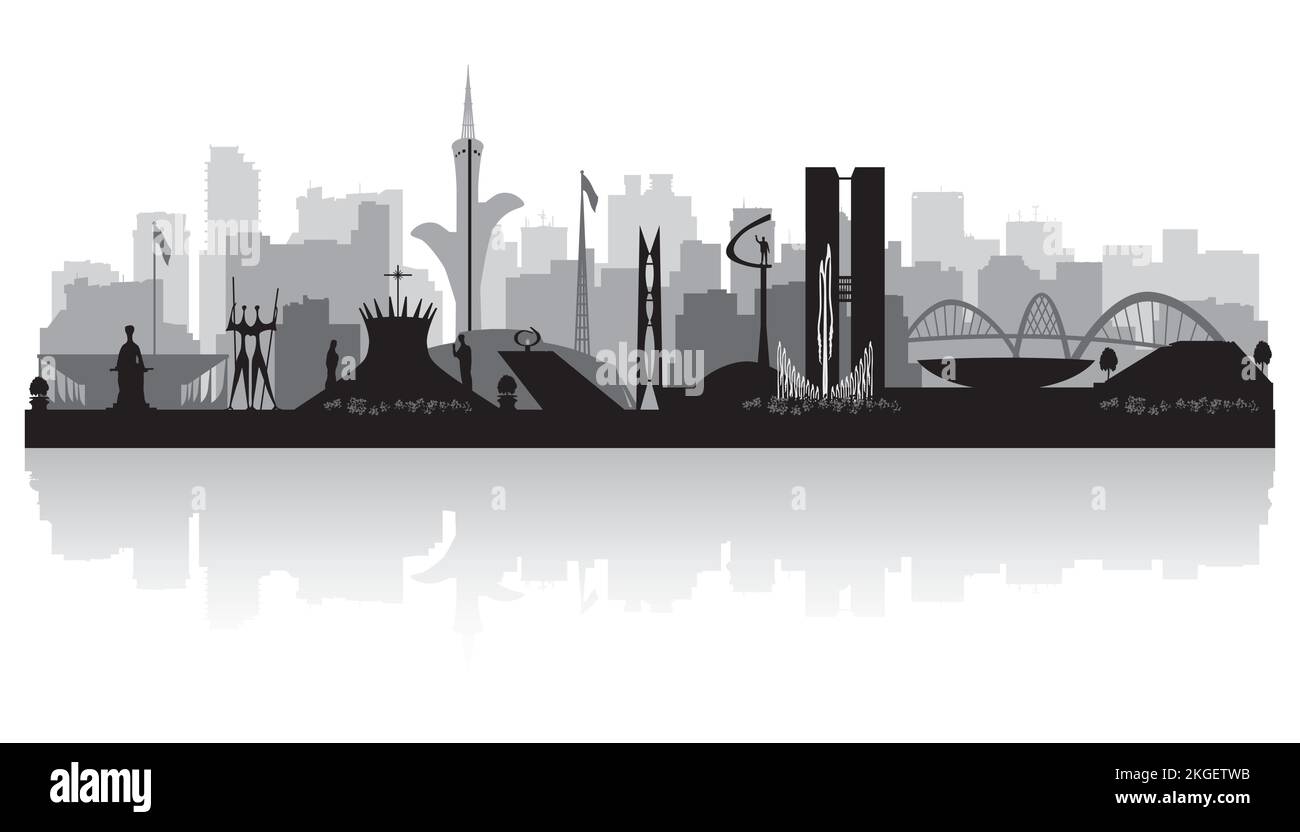 Brasilia skyline Stock Vector Images - Alamy