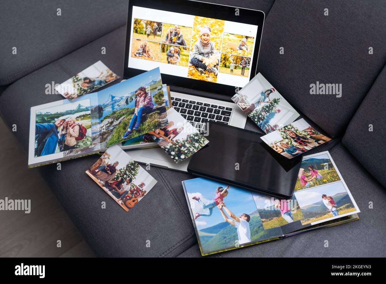 family photo, photoalbum, album. portfolio Stock Photo - Alamy