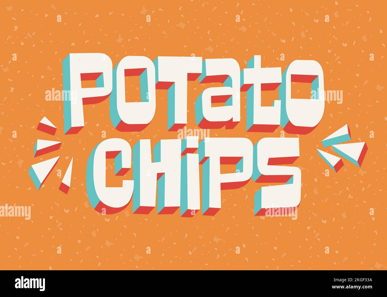 Crunchy crispy text, lettering quote hand drawn creative concept for ...