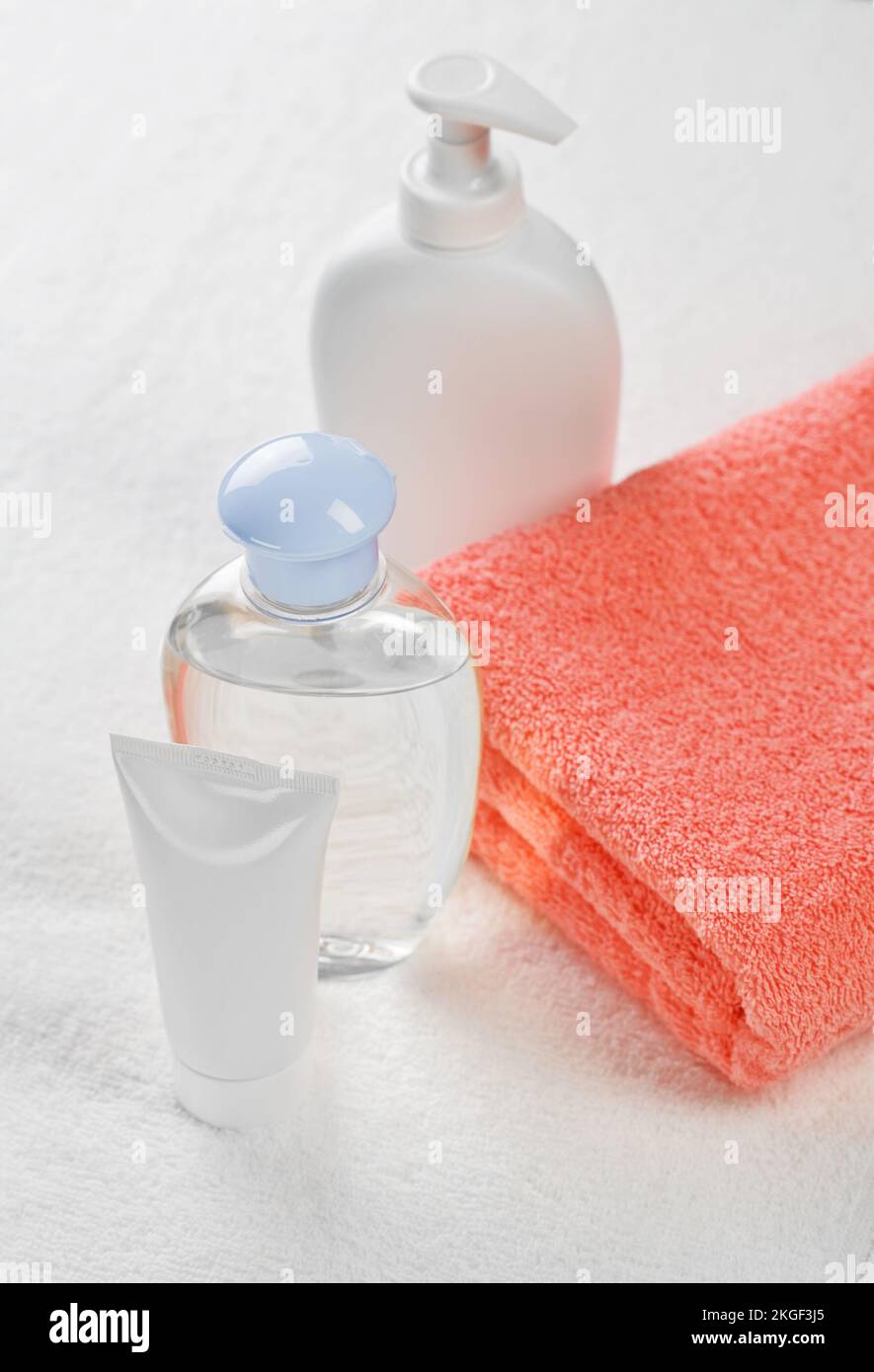 Set for bathing Stock Photo - Alamy