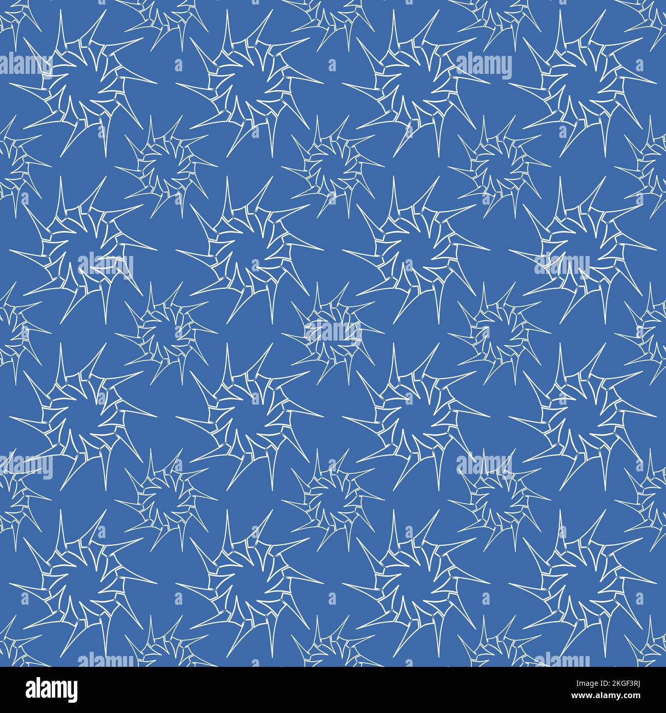 Seamless pattern in trendy blue color. Classic Blue Color of the Year ...