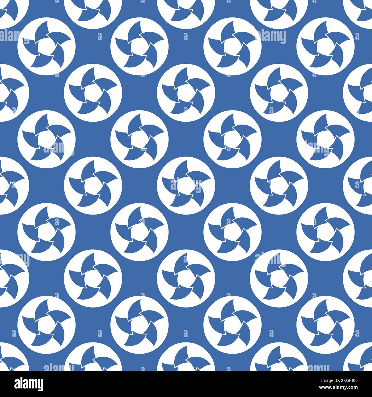 Seamless pattern in trendy blue color. Classic Blue Color of the Year ...