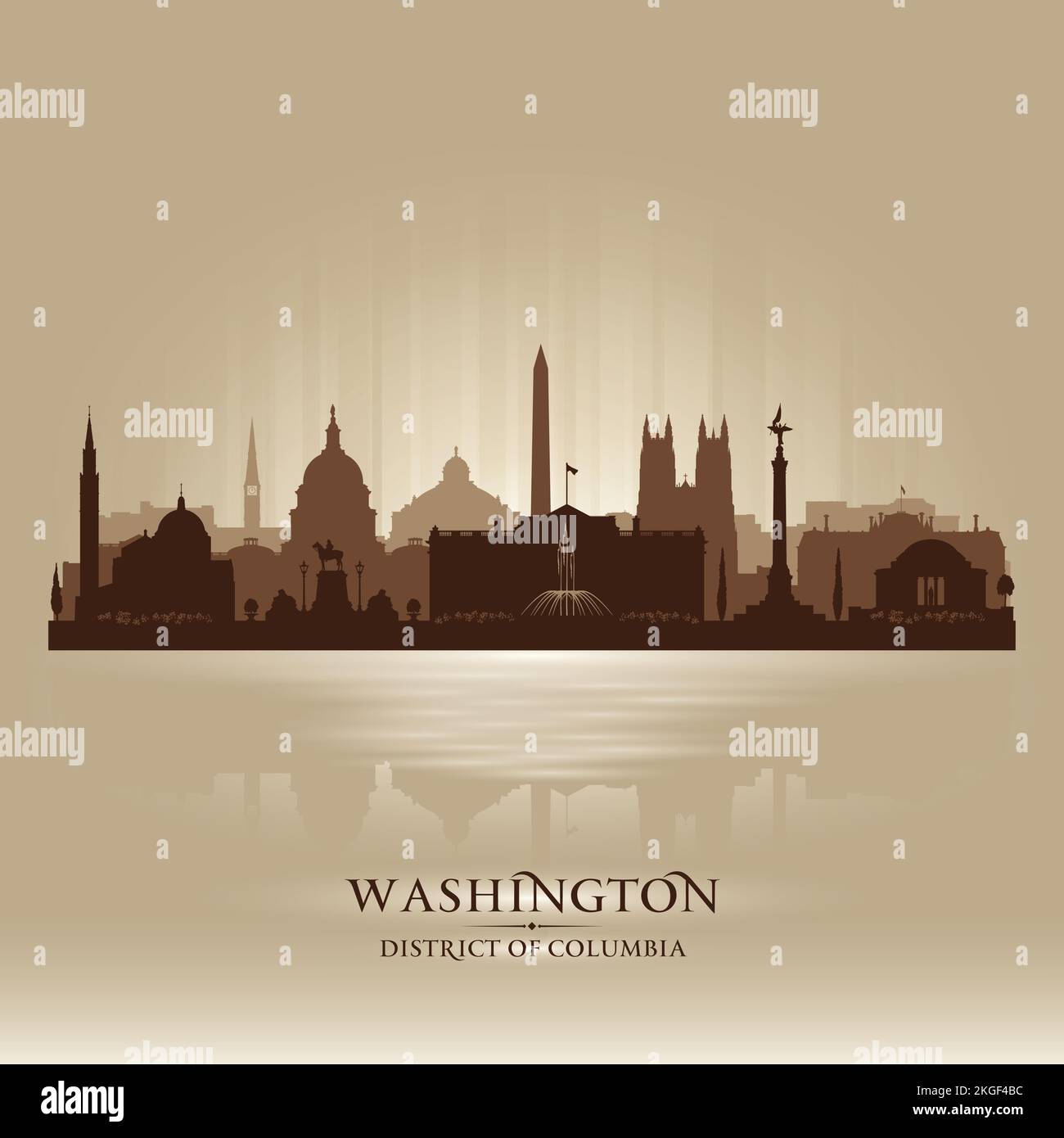 Dc city skyline hi-res stock photography and images - Alamy