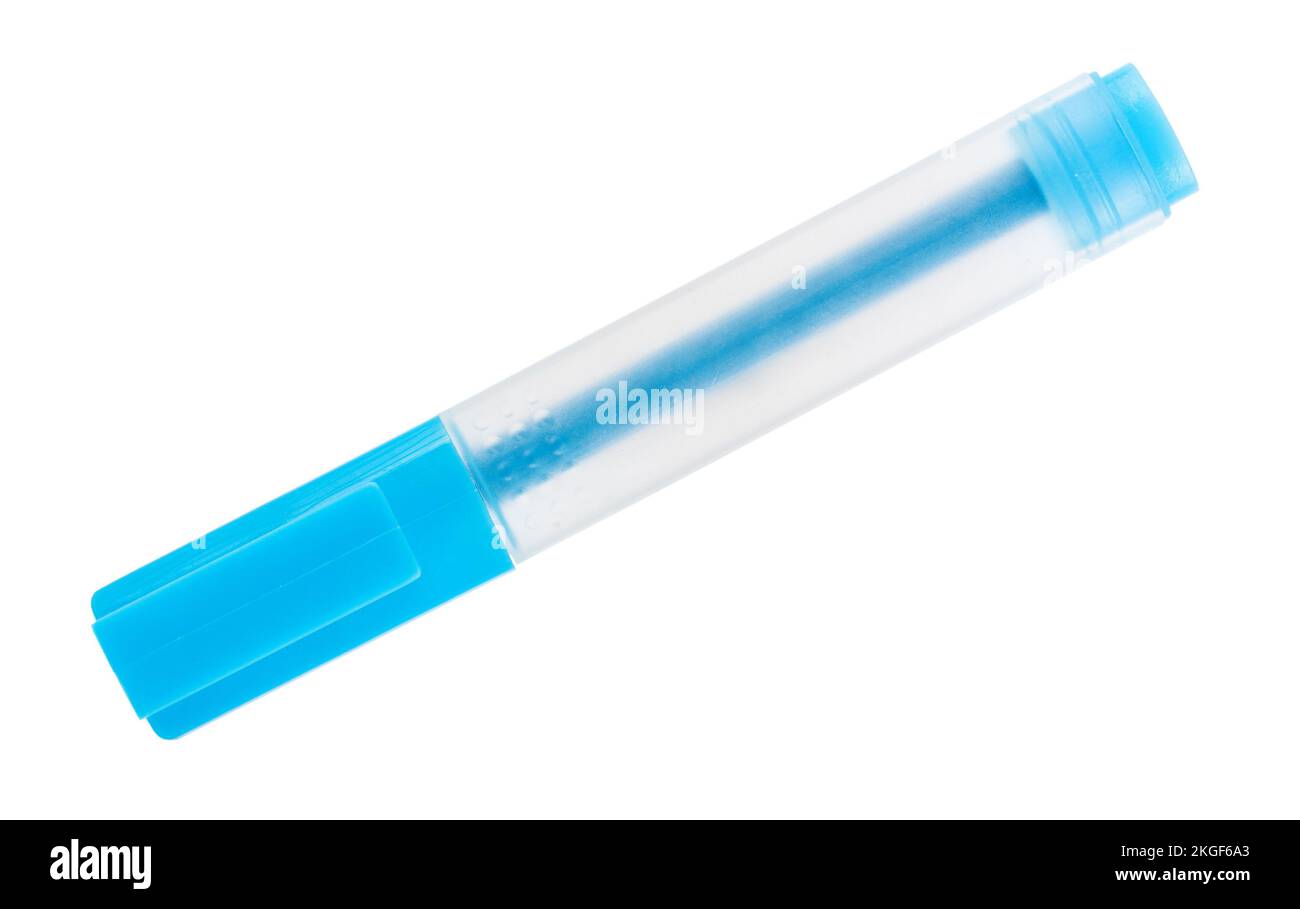 single blue marker Stock Photo - Alamy