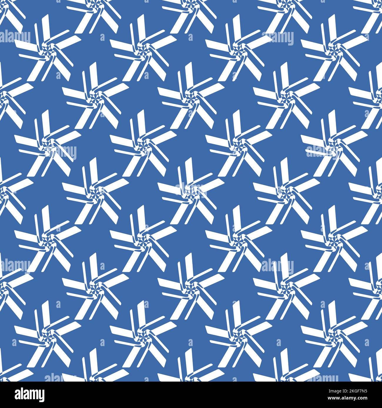 Seamless pattern in trendy blue color. Classic Blue Color of the Year ...