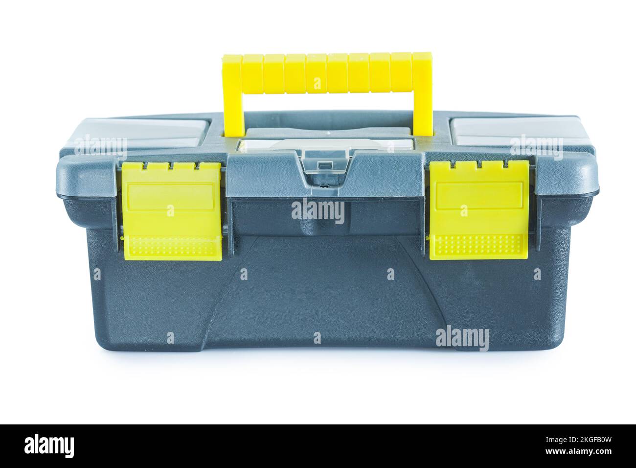 Tool box isolated on white Stock Photo - Alamy