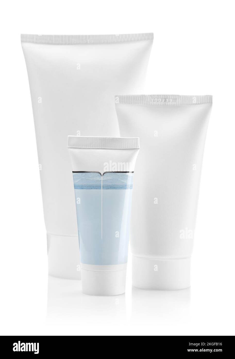 Three cosmetics Cut Out Stock Images & Pictures - Alamy