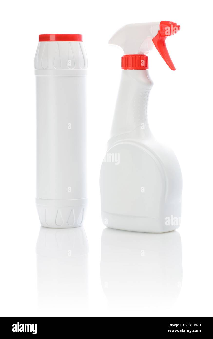 two cleaners isolated Stock Photo - Alamy